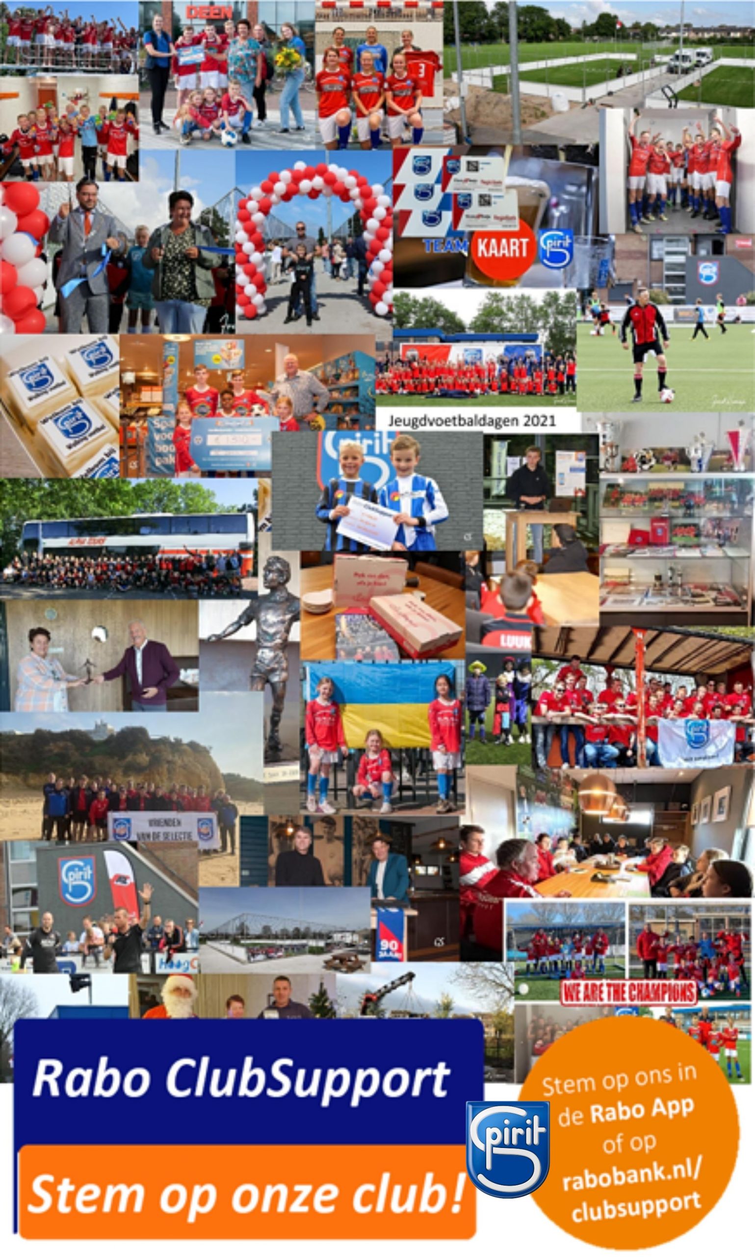 Samen meer mogelijk maken! Ook SC Spirit ’30 doet mee aan Rabobank ...