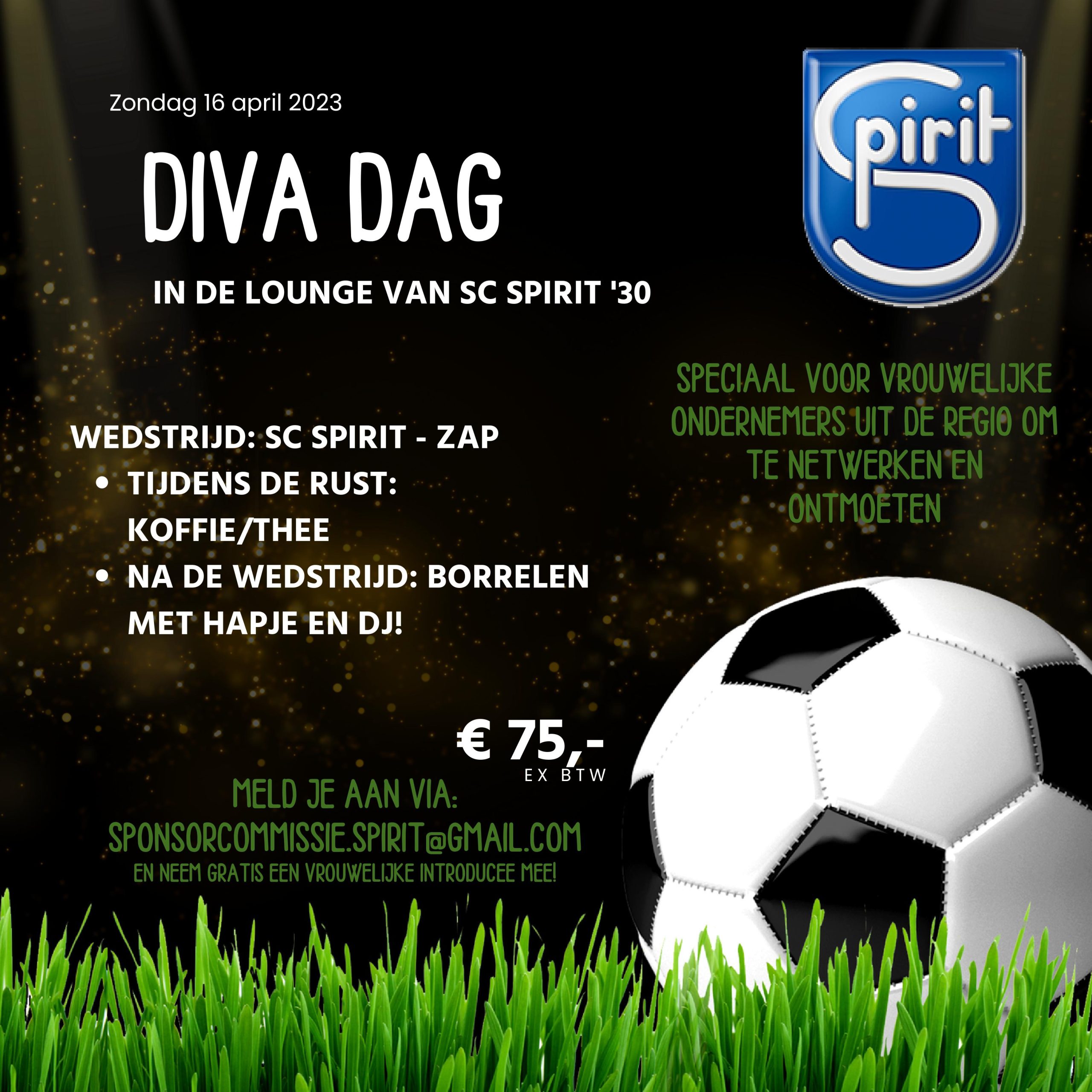 Diva Dag bij Spirit! - SC Spirit '30